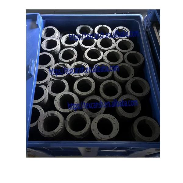 Quality WGCVS Flange Gasket for 4176 Series HUB CAP Black 6.0" Bolt Circle TEXCAN Hubcap for sale