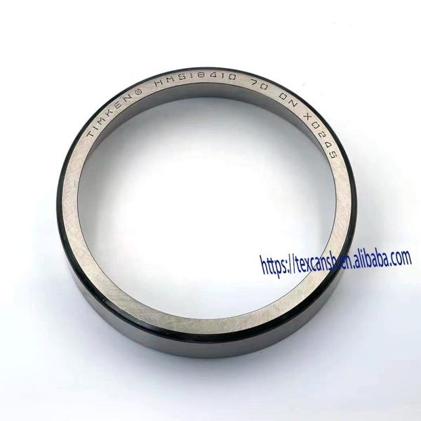 Quality 16*16*4CM TAPERED ROLLER BEARINGS CUP HM518410X0245 TIMKENN with Corrosion for sale