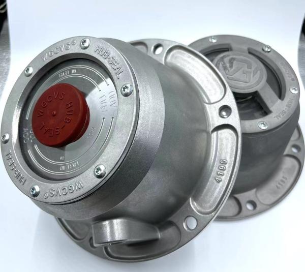 Quality 6 Bolt Circle and 6 Number of Bolts Trailer Hubcap for TP Axle within Texcan for sale