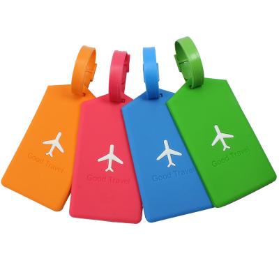 China Wholesale Cheap Bulk Custom Made Rubber PVC Luggage Tags for sale