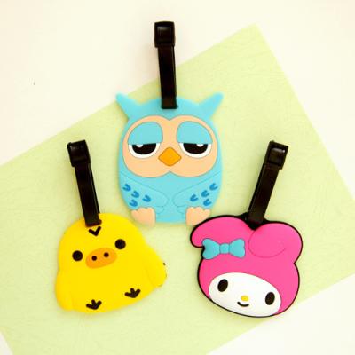 China 2018 Custom 3D soft silicone luggage tag/ rubber bag tag/ pvc luggage tag custom airplane for sale