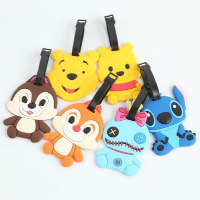 China Hot sales cheap custom printed logo travel card luggage tag for sale