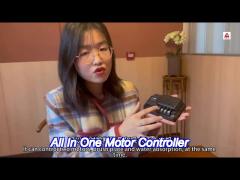 70A 24V controlador de motor de corriente continua controlador integrado de lavaplatos combina el control del motor de cepillado y vacío