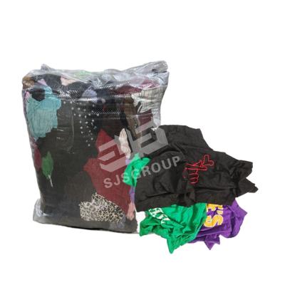 Cina Maglietta colorata cotone Rags For Cleaning Industrial Wiping Rags di IMPA 95 in vendita