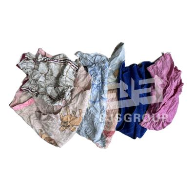 Cina Cut Reused 10kg 25kg cleaning towel rags 100 cotton used colored towel terry cloth rags for industrial Cleaning in vendita