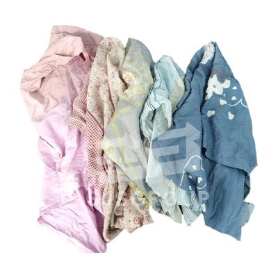Κίνα Lint free IMPA NO 232910 Rags Shop clean As Wiping Oil cutting Recycled Bed Sheet Rags προς πώληση