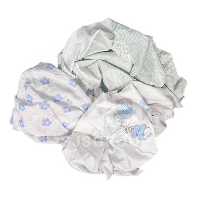 China Regular Size Low lint Cotton Hosiery Wiping Rags For Cleaning Machine Rags bed sheeting rags for sale
