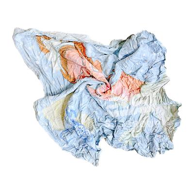 Cina Super Absorption Cut reused 100% cotton Industrial use recycle from hotel soft material color rag towel rags in vendita