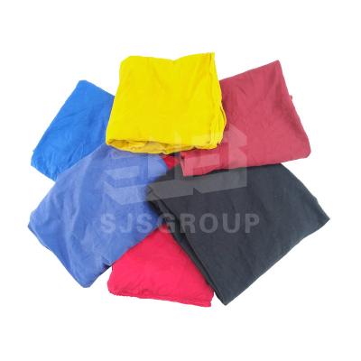 中国 Strong Absorbency Dark Color T Shirt Rags 100% Cotton Industrial Used Clothes Rags Cleaning Wiping Cloth Wipers 販売のため