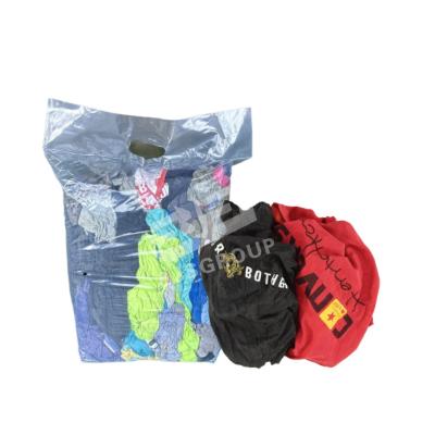 Cina Hot sale Industrial Colored Rags Used Cleaning Wiping Rags Cleaning Cotton Waste Rags in vendita
