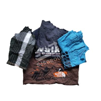 Cina Hot sale Industrial Colored Rags Used Cleaning Wiping Rags Cleaning Cotton Waste Rags in vendita