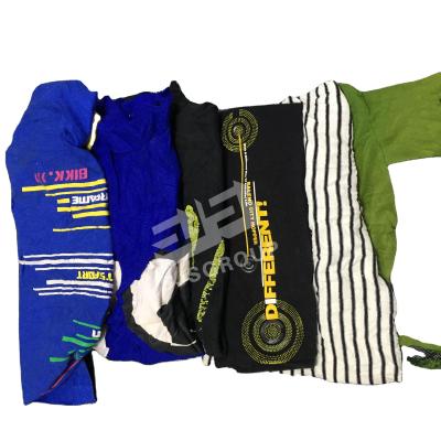 中国 Bag of Rags 5kg 10Kg 20kg 25kg Cotton Rags Cotton T shirt Scrap Rags for oil water cleaning 販売のため
