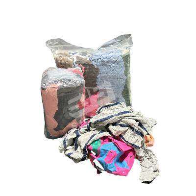China Bags of rags Trapo Industrial 100% Camiseta De Algodon 10 Kg 25 Kg trapo industrial de algodon trapos industriales corta for sale