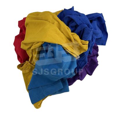 China Bags of rags Trapo Industrial 100% Camiseta De Algodon 10 Kg 25 Kg trapo industrial de algodon trapos industriales corta for sale