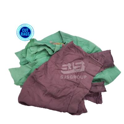 Cina Multi colorato ha riciclato 40cm 2kg Rags di pulitura industriale in vendita