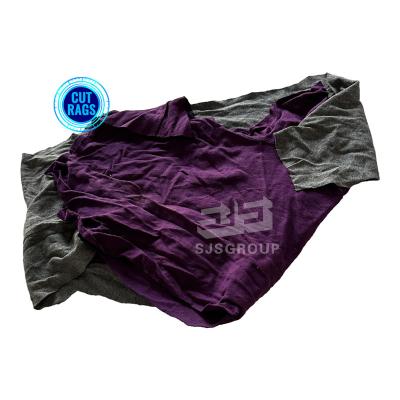 Cina Multi colorato ha riciclato 40cm 2kg Rags di pulitura industriale in vendita