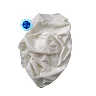 China ISO9001 olhou fixamente 50kg/Bale branco Rags de limpeza industrial à venda