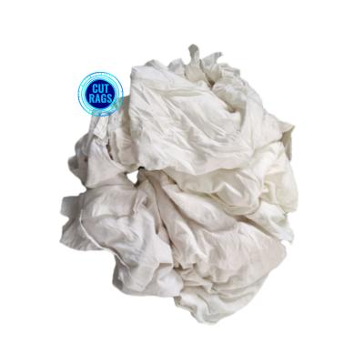 China ISO9001 olhou fixamente 50kg/Bale branco Rags de limpeza industrial à venda