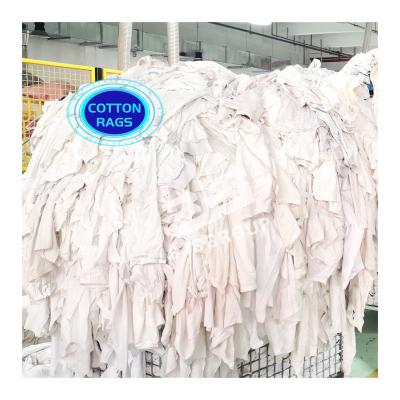 China ISO9001 olhou fixamente 50kg/Bale branco Rags de limpeza industrial à venda