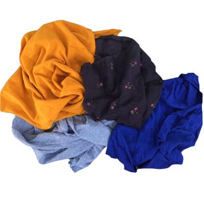 Cina maglietta Rags del cotone del pacchetto 10Kg in vendita