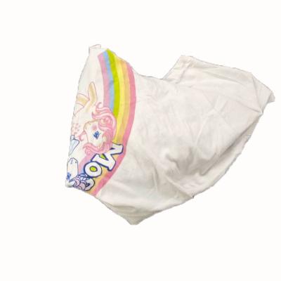 Cina Cotone stampato bianco della maglietta 40kg 50cm che pulisce Rags in vendita