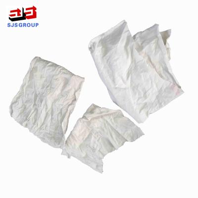 China 25kg/Bale 25*55cm Pure Cotton T Shirt Rags for sale