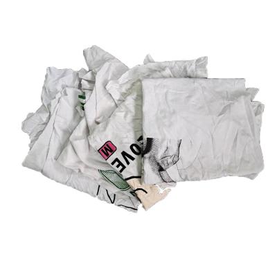 Cina 10Kg che imballa la maglietta Rags del cotone di 30*50cm in vendita