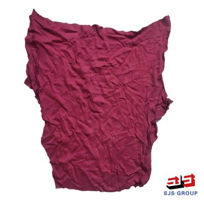 Cina Riciclaggio del cotone della maglietta di assorbimento di acqua che pulisce Rags in vendita