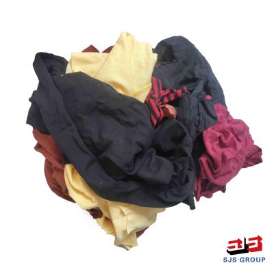 Cina Riciclaggio del cotone della maglietta di assorbimento di acqua che pulisce Rags in vendita