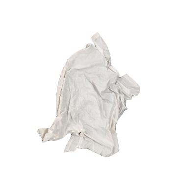 해양 세정 100 면 Pure White T셔츠 비정형은 A를 등급화합니다