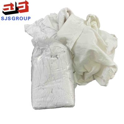 Cina Industriale che non pulisce maglietta Rags 10kg/Bale di Marine Cleaning Cotton della chiusura lampo in vendita