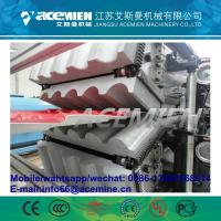 China PVC ASA Roofing Tile Making Machine Plastic Glazed Bamboo Shape 25*5*3.5m for sale