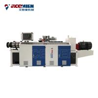 China PVC ASA Corrugated Roofing Sheet Making Machine Twin Conical Screw Automatic for sale