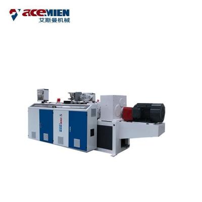 China Telha de telhado plástica vitrificada PVC que faz máquina o parafuso dobro automático inovativo à venda