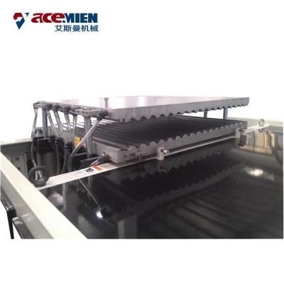 China De Tegel die van het extruderdakwerk tot Machine maken Hoge Output Plastic Dubbele Muur Twee Lagen Te koop