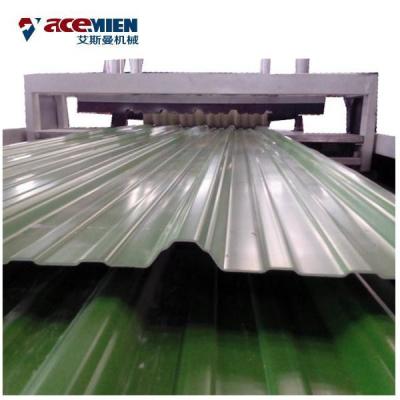 Cina Strato ondulato Wave di plastica del PVC asa che fa macchina, rotolo del pannello del tetto che forma macchina in vendita