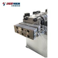 China Double Color Printing PVC Ceiling Panel Making Machine With Vacuum Calibration Table for sale