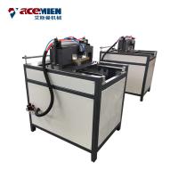 China Double Color Printing PVC Ceiling Panel Making Machine With Vacuum Calibration Table for sale
