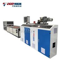 China PE PP PVC Wood Plastic Composite Production Line Window Profile Ceiling Board for sale