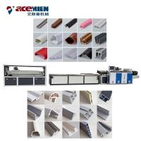 China Small Wood Plastic Composite Production Line PP PE PC PVC WPC Single Screw for sale