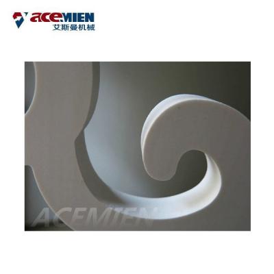 Cina Bordo di WPC che fa macchina, schiuma composita del PVC WPC che fa fase della macchina 3 in vendita