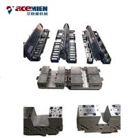 China Automatic Railing WPC Extrusion Line , PVC Compound Railing WPC Profile Machine for sale