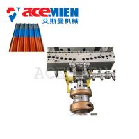China Double Screw Corrugated Sheet Roll Forming Machine 20mX3mX3m Customized Color for sale
