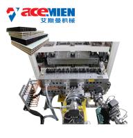 China Durable Plastic Construction Formwork Machine Hollow Building PP Sheet Extrusion Equipment for sale