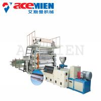 China PVC Imitation Artificial Marble Making Machine Decoration With UV Coating for sale