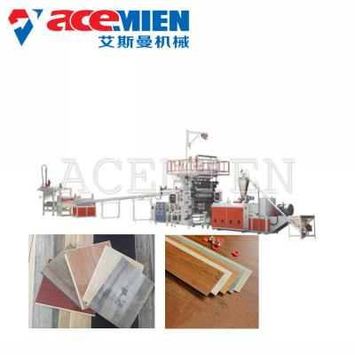 China Operação fácil do quilowatt do poder 150-250 da máquina 30X4X4M do revestimento do SPC do vinil do clique à venda