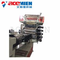 China Plastic Flooring PVC Foam Board Machine , SPC Flooring Making Machine for sale