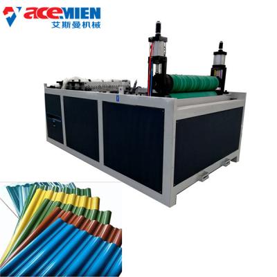 Cina Strato ondulato durevole del tetto che fa macchina per le mattonelle di tetto colorate Wave ondulate PVC in vendita