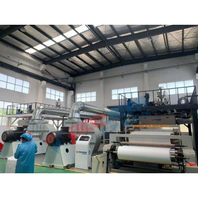 China 550KW de Stof die van pp Meltblown Machine maken die voor de Laag van de Maskerfiltratie wordt gekwalificeerd Te koop