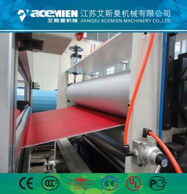 Cina La forma di bambù 250KW ha lustrato la macchina di plastica dell'estrusione di Co delle mattonelle coprenti con il sistema di controllo astuto in vendita